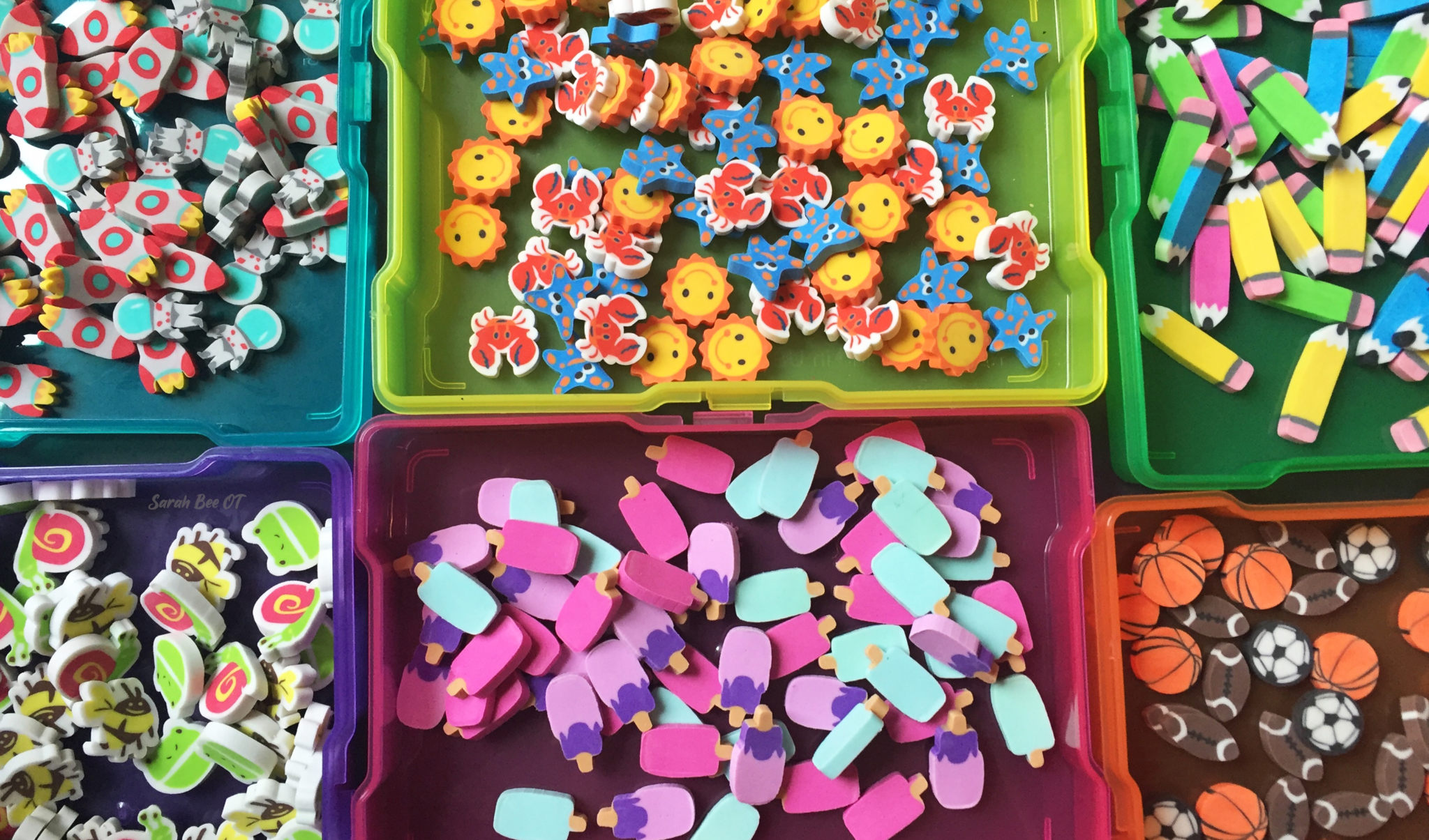 10 Mini Eraser activities you MUST try! - Sarah Bee OT